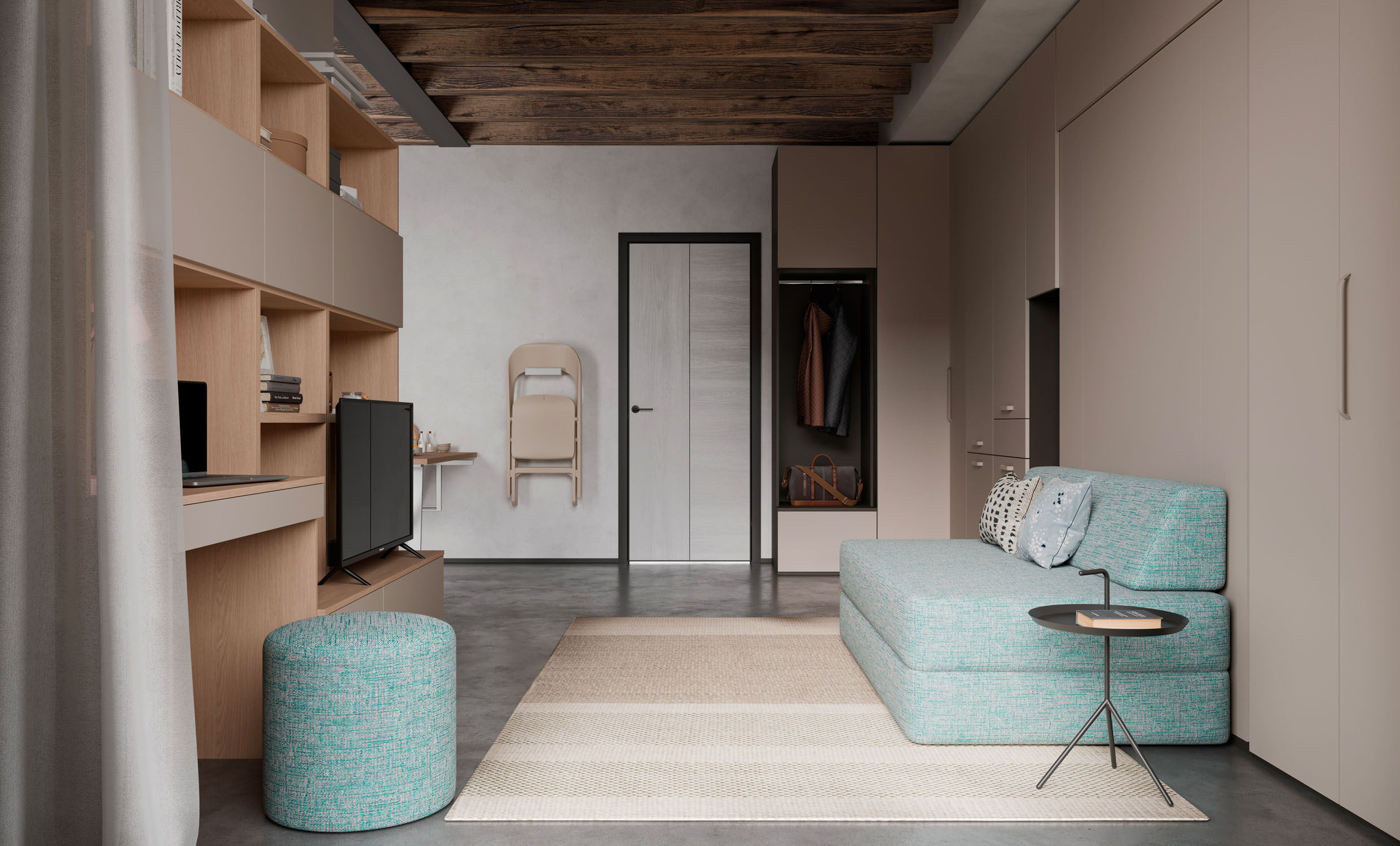 Studio flat 33 sq m - NardiInterni